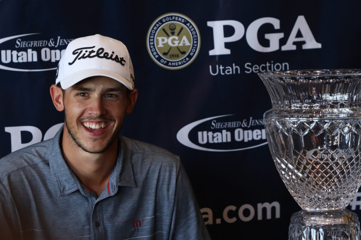 A great run: Former BYU golfer Zac Blair ties for second at Utah Open ...